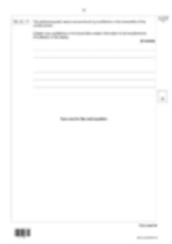 Actual 2024 AQA GCSE COMBINED SCIENCE: TRILOGY 8464/P/2H Physics Paper ...