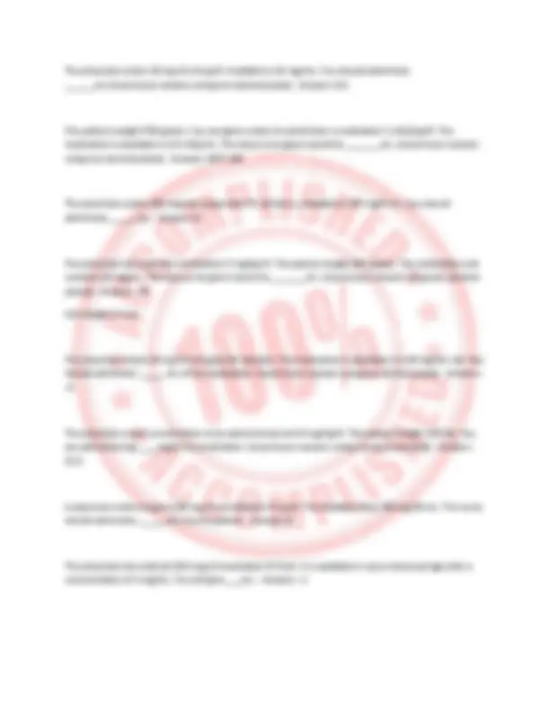 Basic Math Ability Exam A Relias | Exams Nursing | Docsity