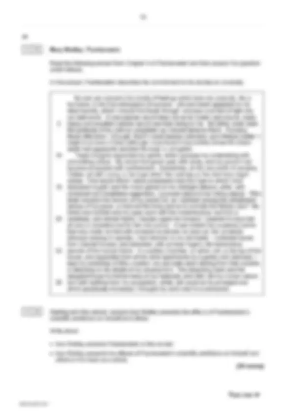 Actual 2024 AQA GCSE ENGLISH LITERATURE 8702/1 Paper 1 Merged Question ...