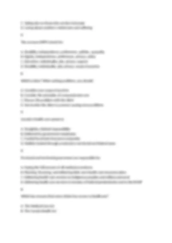 NACC PSW Review (Ch 1-7): ADL, Healthcare, and Canadian System Q&A ...