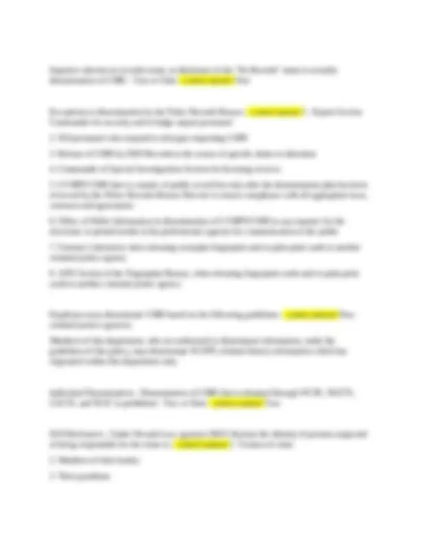 CJIS Security Policy: Questions and Answers | Exams Law | Docsity