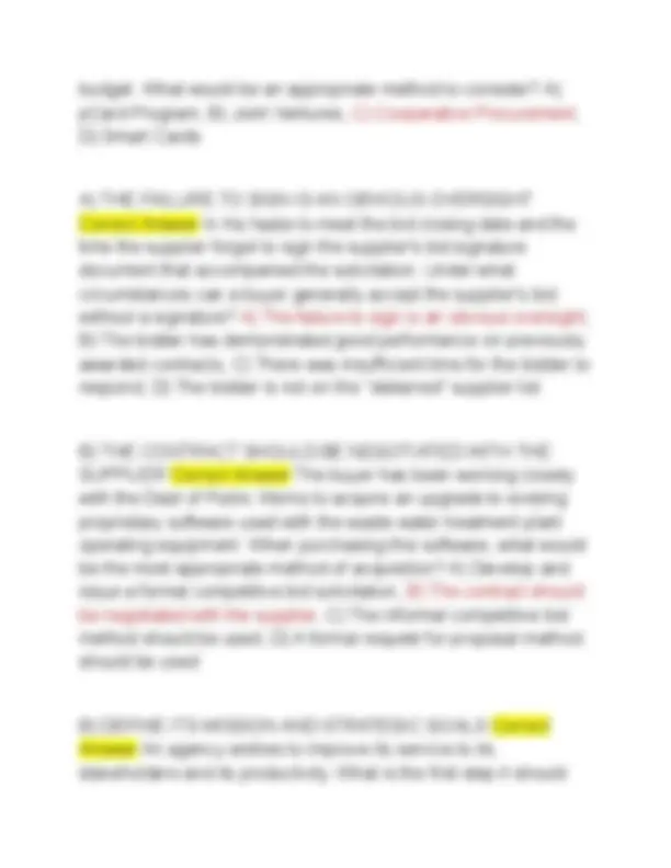 CPPB EXAM PREP KIT 2025-2026 WITH LATEST ACTUAL EXAM QUESTIONS AND ...