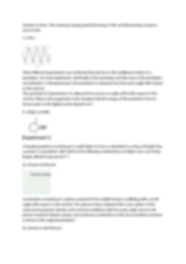AP Physics Final Exam Question Bank and Answer 2025-2026 | Exams ...