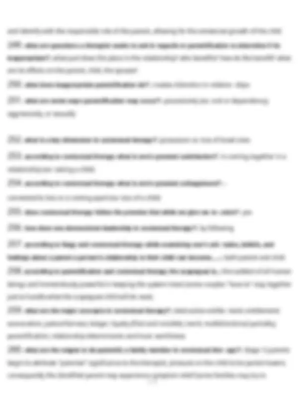 MFT National Exam Practice Questions and Answers | Exams Marriage and ...