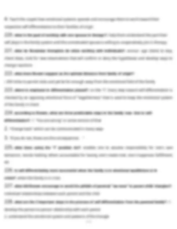 MFT National Exam Practice Questions and Answers | Exams Marriage and ...