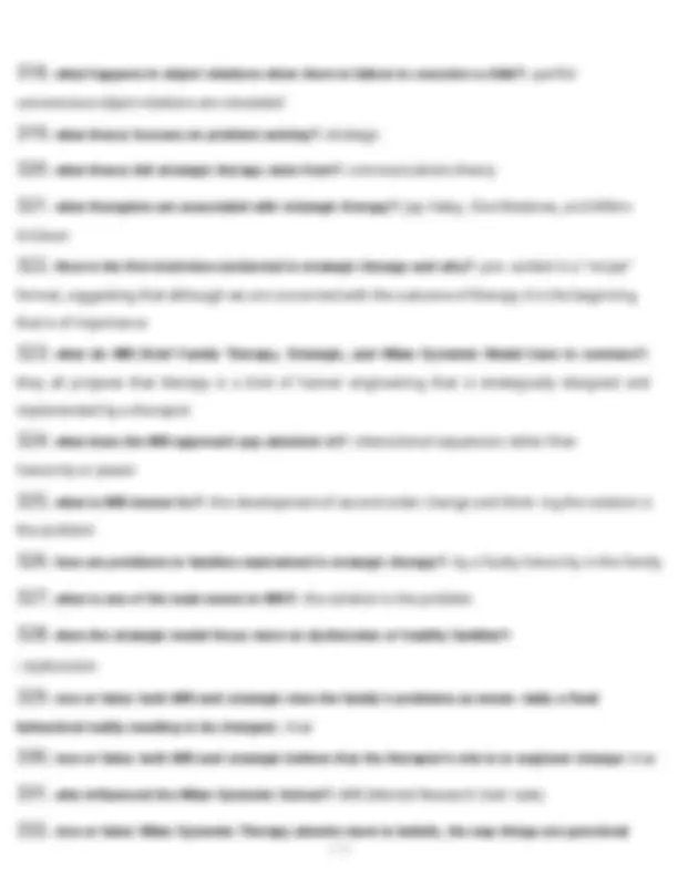 MFT National Exam Practice Questions and Answers | Exams Marriage and ...