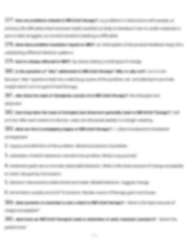 MFT National Exam Practice Questions and Answers | Exams Marriage and ...