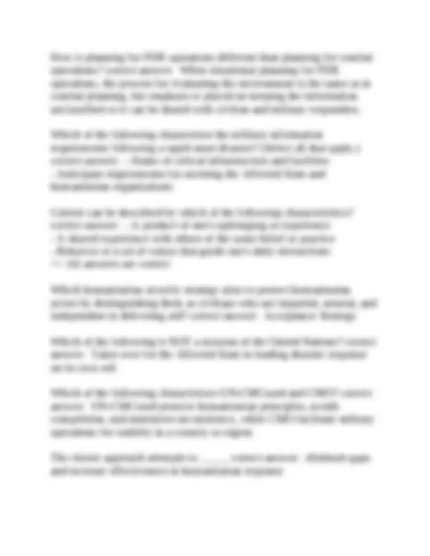 Humanitarian Assistance Response Training (HART) (9.5 hrs) QUESTIONS WITH COMPLETE SOLUTIO ...