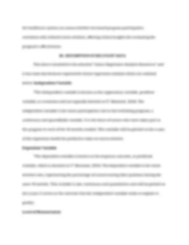 QUM3, Task One Western Governors University C207: Data-Driv | Thesis ...