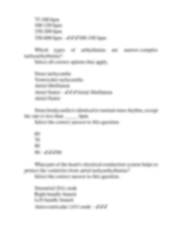 ACLS Flashcards FOR 2025 LATEST UPDATE AND APPROVED WITH CORRECT ...