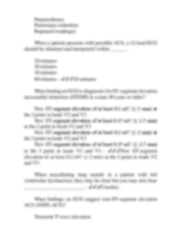 ACLS Flashcards FOR 2025 LATEST UPDATE AND APPROVED WITH CORRECT ...