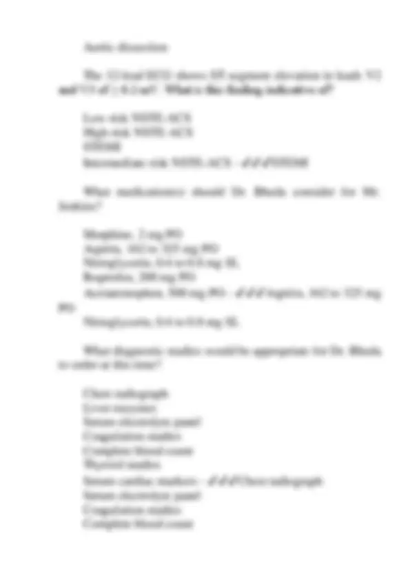 ACLS Flashcards FOR 2025 LATEST UPDATE AND APPROVED WITH CORRECT ...