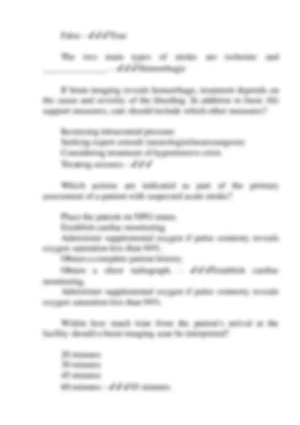 ACLS Flashcards FOR 2025 LATEST UPDATE AND APPROVED WITH CORRECT ...