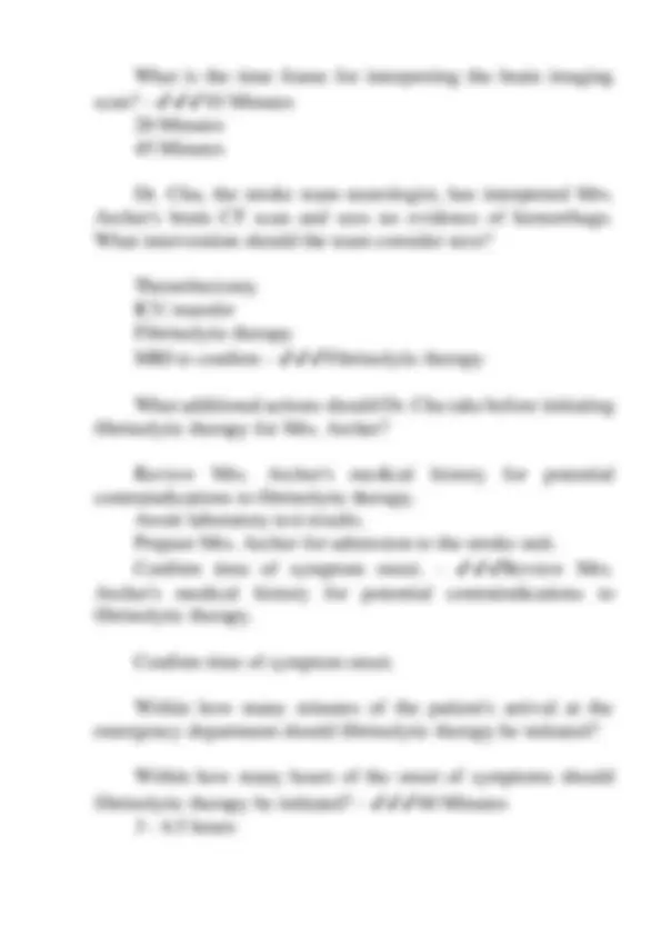 ACLS Flashcards FOR 2025 LATEST UPDATE AND APPROVED WITH CORRECT ...