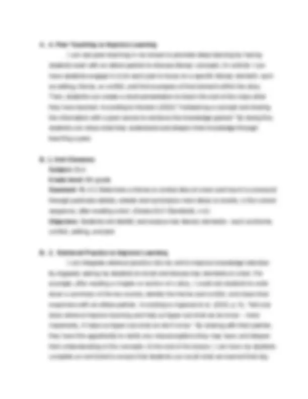 Task 3: Increasing Understanding and Knowledge Retention Le | Thesis Accounting | Docsity