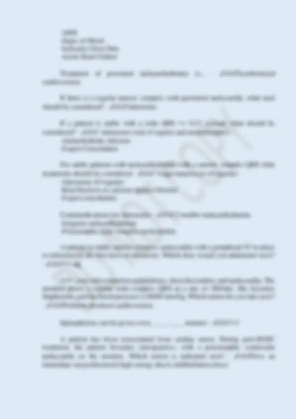 ACLS 2025 Study Set: Questions and Answers for Advanced Cardiovascular ...