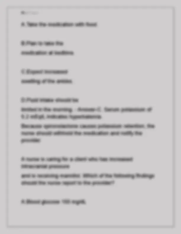 Nursing Pharmacology Practice Exam: 300 Questions & Answers with ...