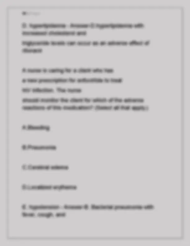 Nursing Pharmacology Practice Exam: 300 Questions & Answers with ...