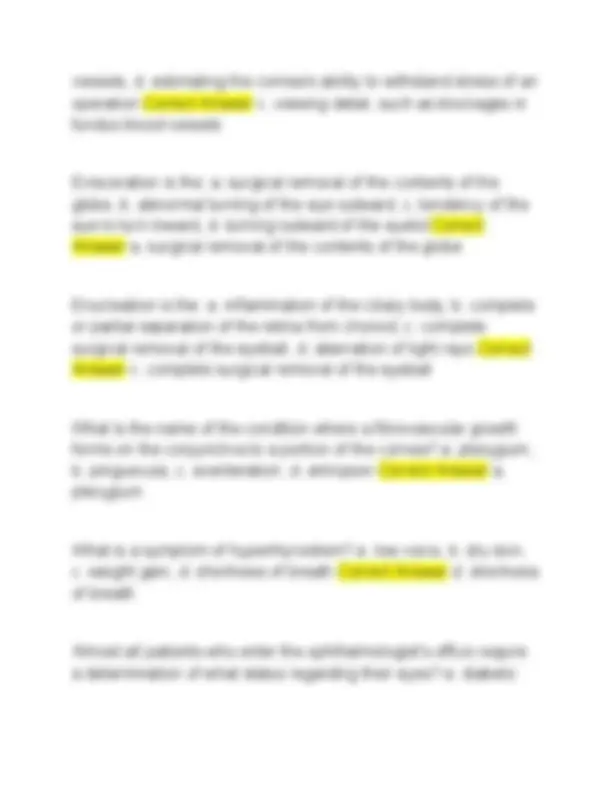 COA JCAHPO STUDY CARDS 2025-2026 EXAM TEST GRADED A+ | Exams ...