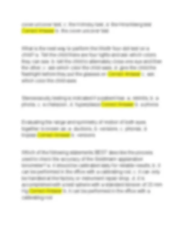 COA JCAHPO STUDY CARDS 2025-2026 EXAM TEST GRADED A+ | Exams ...