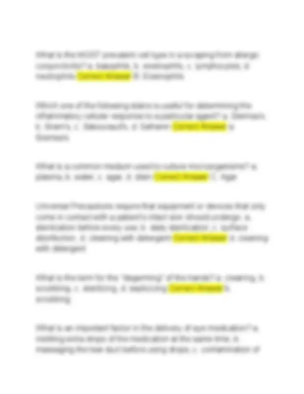 COA JCAHPO STUDY CARDS 2025-2026 EXAM TEST GRADED A+ | Exams ...