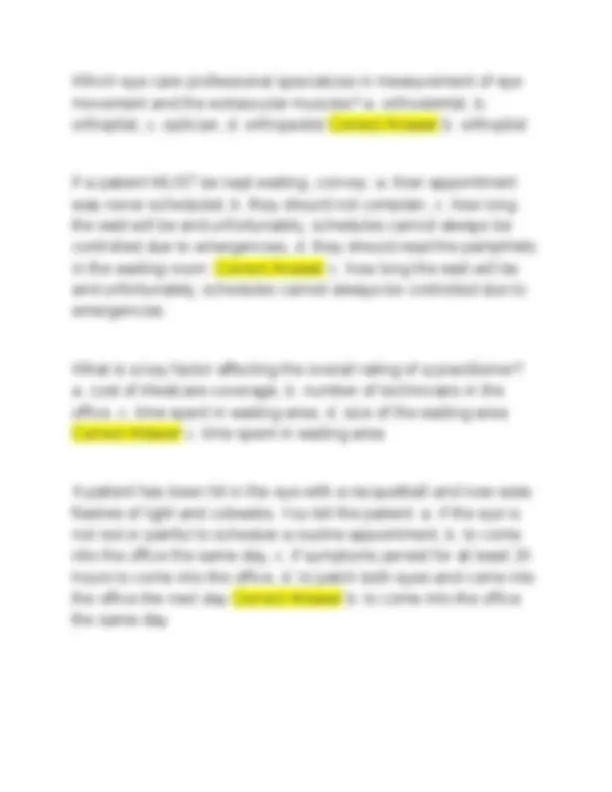COA JCAHPO STUDY CARDS 2025-2026 EXAM TEST GRADED A+ | Exams ...