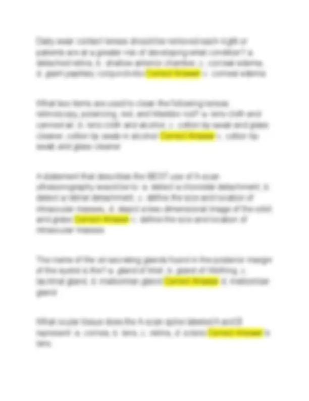 COA JCAHPO STUDY CARDS 2025-2026 EXAM TEST GRADED A+ | Exams ...