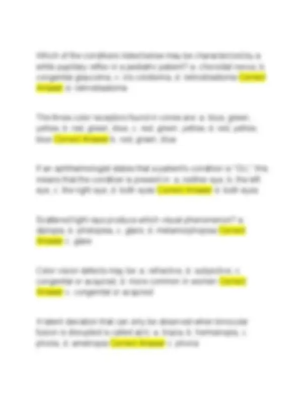 COA JCAHPO STUDY CARDS 2025-2026 EXAM TEST GRADED A+ | Exams ...