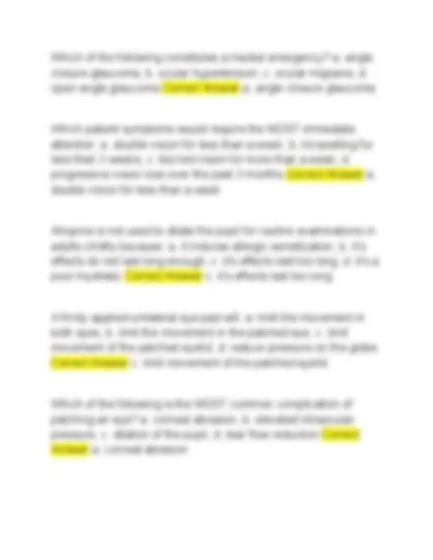 COA JCAHPO STUDY CARDS 2025-2026 EXAM TEST GRADED A+ | Exams ...