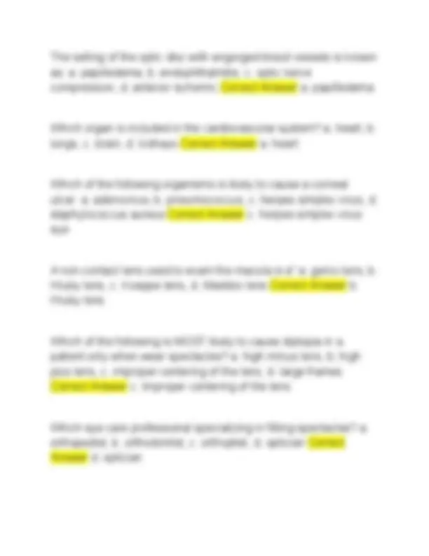 COA JCAHPO STUDY CARDS 2025-2026 EXAM TEST GRADED A+ | Exams ...