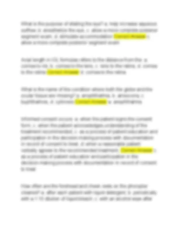 COA JCAHPO STUDY CARDS 2025-2026 EXAM TEST GRADED A+ | Exams ...