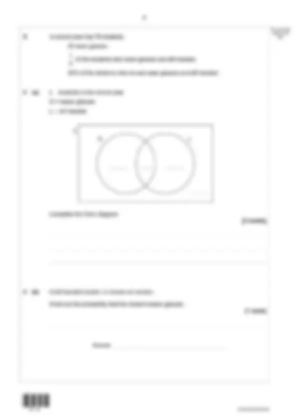 2024 AQA GCSE MATHEMATICS 8300/1H Higher Tier Paper 1 Question Paper + Mark Scheme + Inser ...