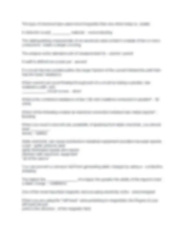 Basic Electricity & Electronics: Multiple Choice Questions and Answers ...