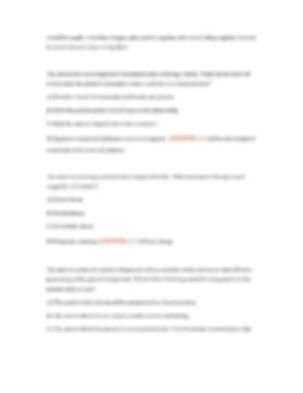 Stroke NCLEX Exam Prep with Complete Solutions | Exams Nursing | Docsity