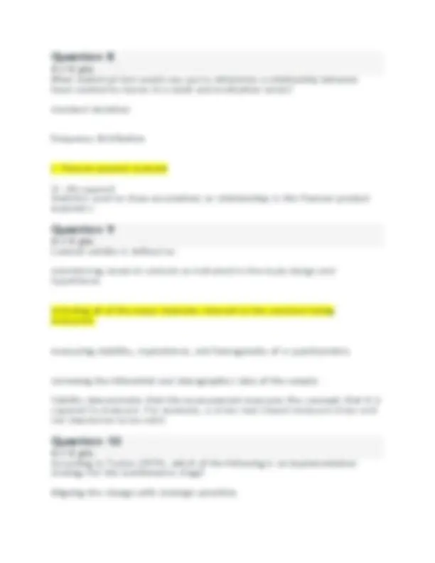 Nursing Research and Evidence-Based Practice: Multiple Choice Questions ...