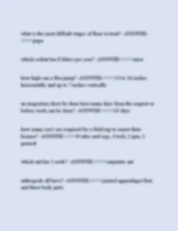 Pest Control Exam Questions and Answers: A Comprehensive Guide | Exams ...