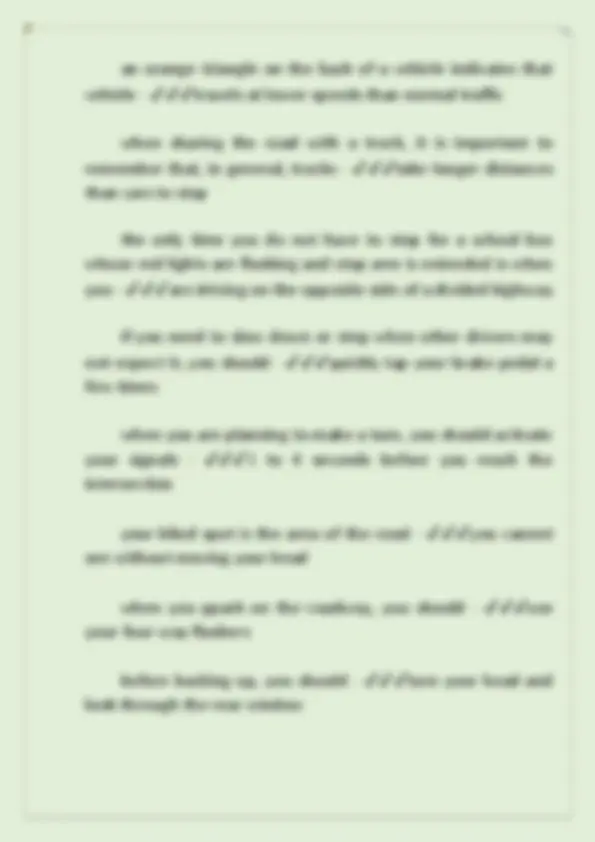 Colorado 2025 Driver's Permit Test: Questions and Answers | Exams ...