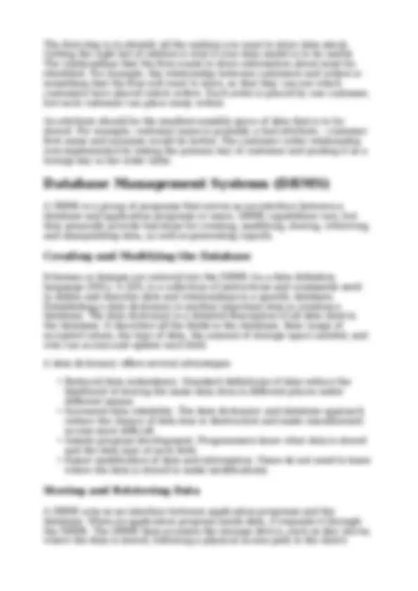 Summary, Business Information Systems: An Overview of Types, Uses, and ...
