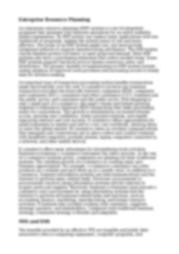 Summary, Business Information Systems: An Overview of Types, Uses, and ...