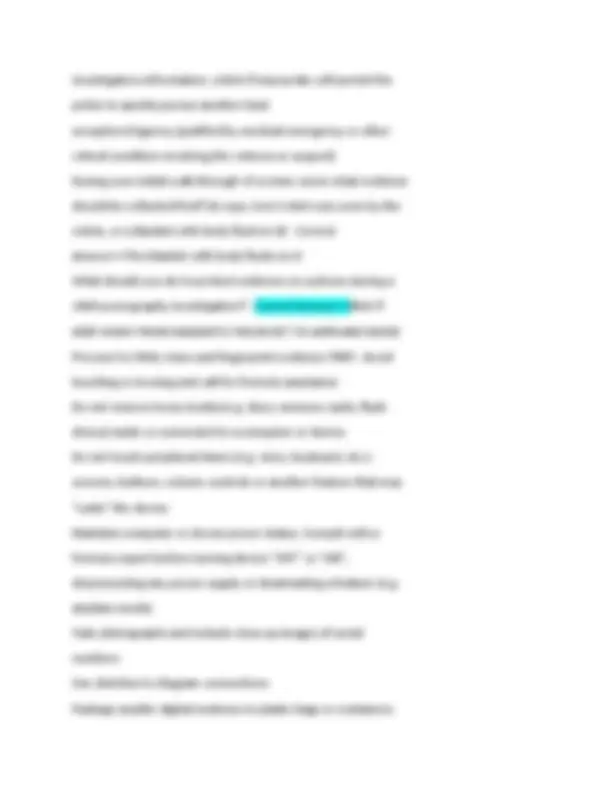 Criminal Investigation Practice Exam: Questions and Answers | Exams ...