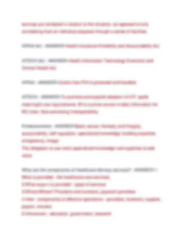 CSBI – HFMA 2024 Exam CSBI-HFMA Exam Latest Update 2024 Questions and ...