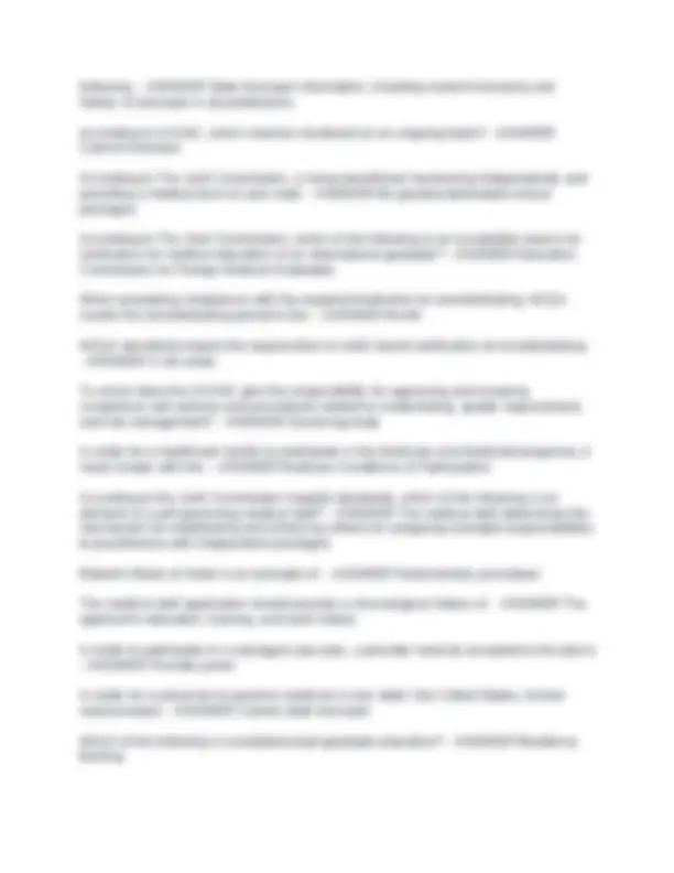 CPMSM STUDY QUESTIONS & ANSWERS LATEST UPDATE 2025 | Exams Nursing ...