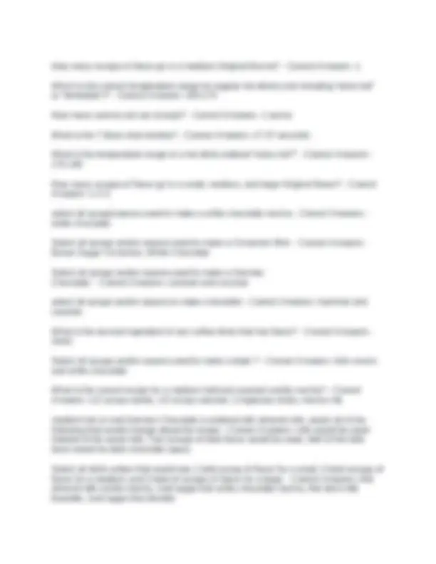 7 BREW BARISTA TEST QUESTIONS AND ANSWERS (GRADED A) | Exams Advanced ...