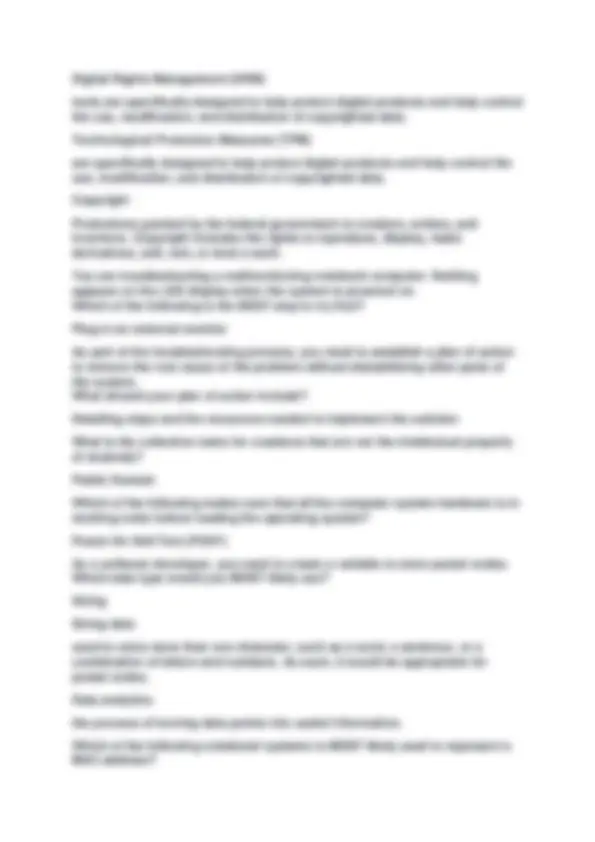 Comprehensive Final Exam: Key Concepts in OS, Troubleshooting, Data Analytics & Programmin ...