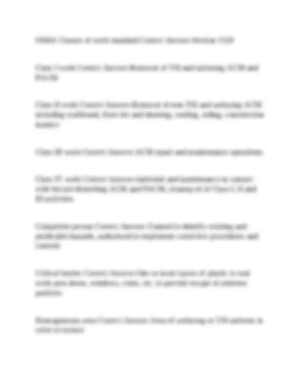 AHERA Asbestos Building Inspector Questions with Correct Answers ...