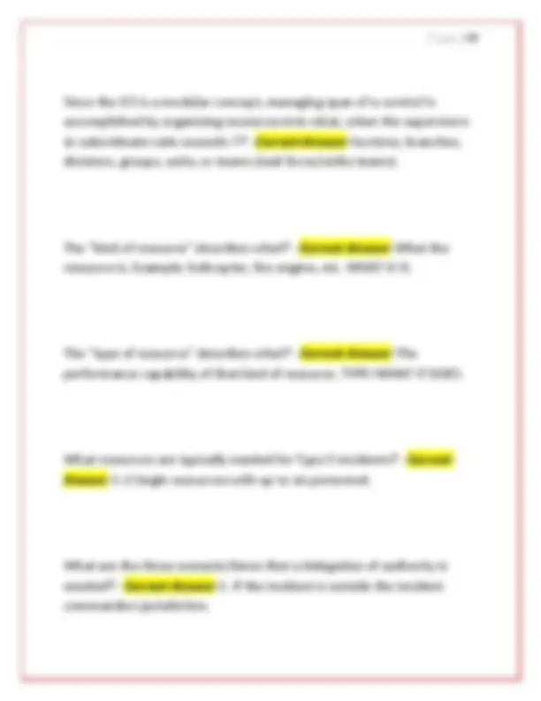 FEMA is / ICS 100, 200, 700, 800 (Incident Command System)Complete ...