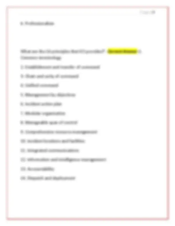 FEMA is / ICS 100, 200, 700, 800 (Incident Command System)Complete ...