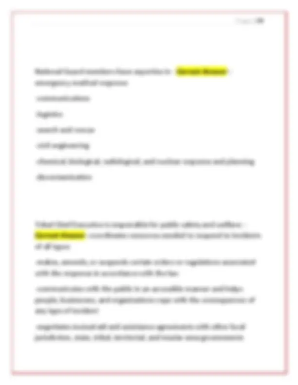 FEMA is / ICS 100, 200, 700, 800 (Incident Command System)Complete ...