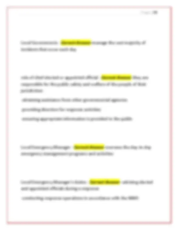 FEMA is / ICS 100, 200, 700, 800 (Incident Command System)Complete ...