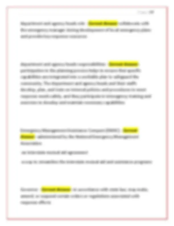 FEMA is / ICS 100, 200, 700, 800 (Incident Command System)Complete ...